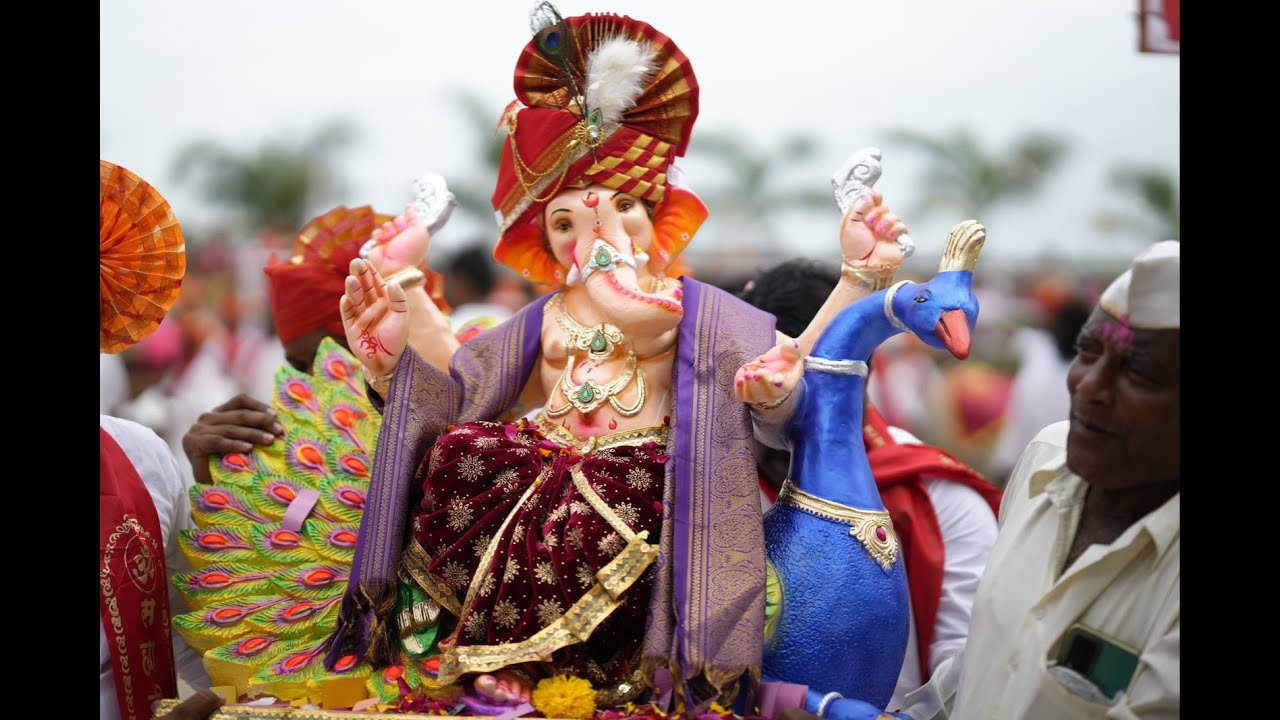 GANESH UTSAV CELEBRATION - SAHYADRI PODAR LEARN SCHOOL, MURUD - YouTube