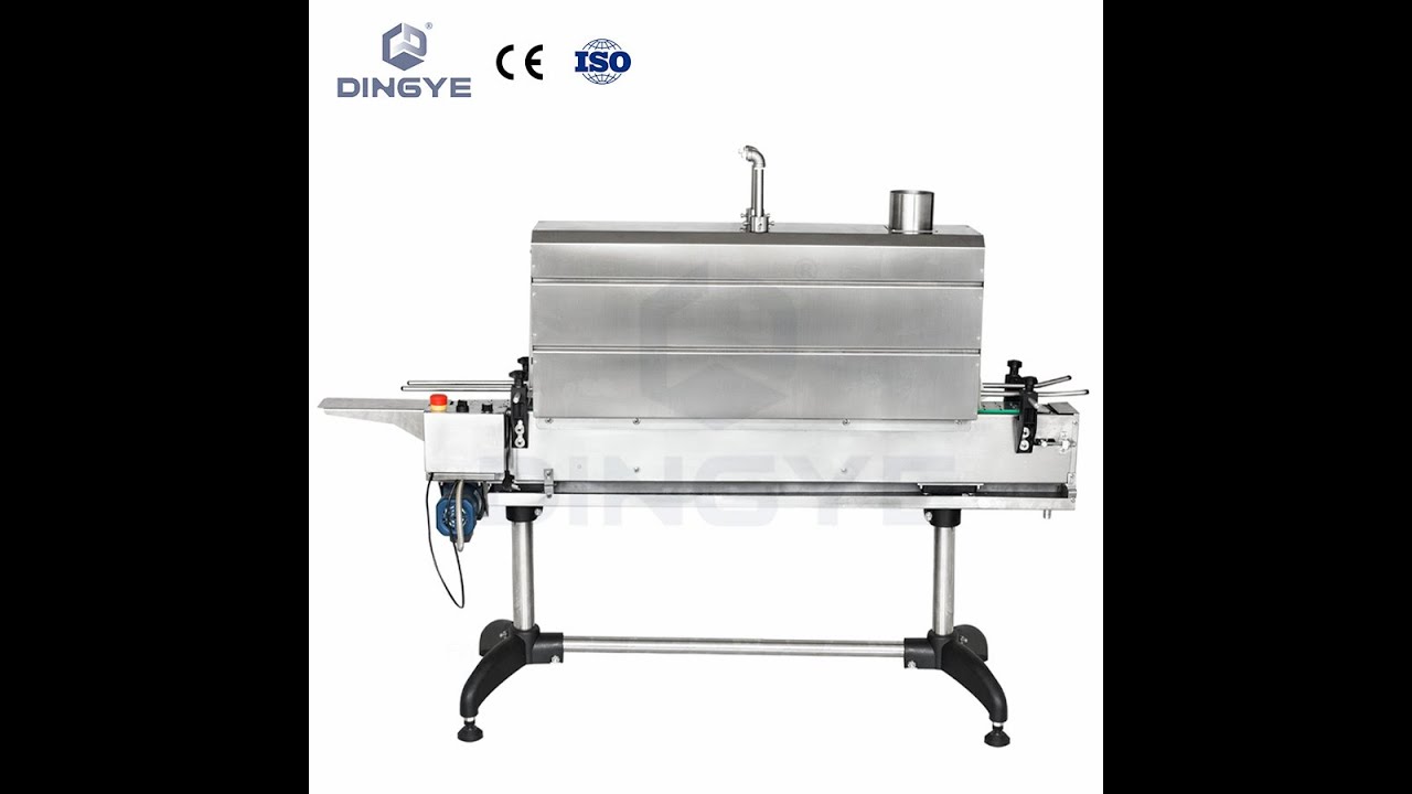Steam label shrink machine (DZBS1135) [2019] - YouTube