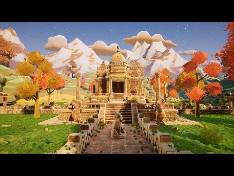 Stylized Indian Temple Garden Ruins | Unreal Engine 4 | - YouTube