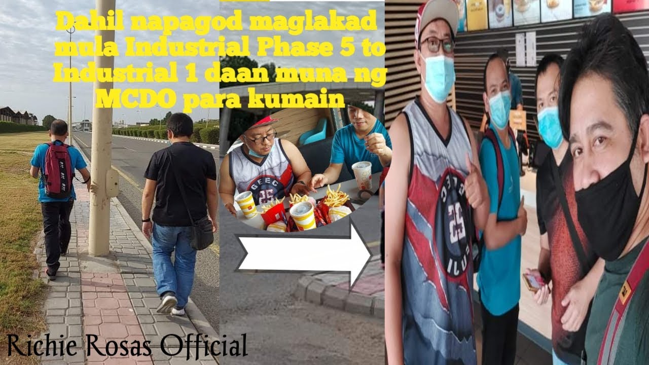 Dahil napagod maglakad pauwi mula Industrial Phase 5 to Industrial ...