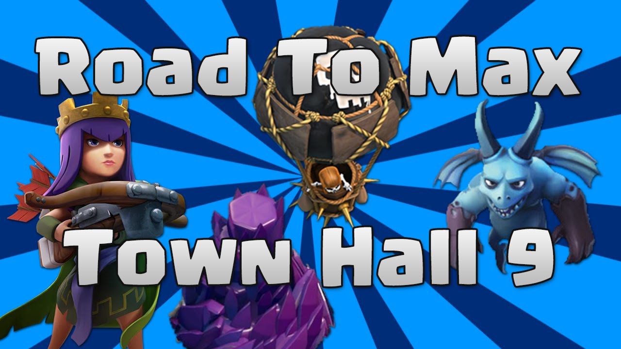 Clash of Clans - Road to Max TH9 Ep. 7 - Balloonian Fun, Level 10 ...