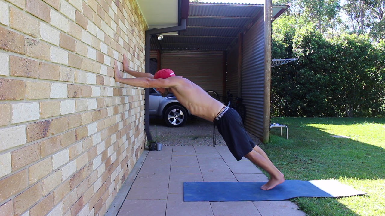 Handstand, Wall Walk, Wall Facing - YouTube