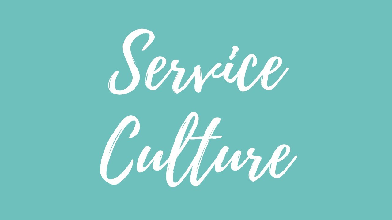 Service culture - YouTube