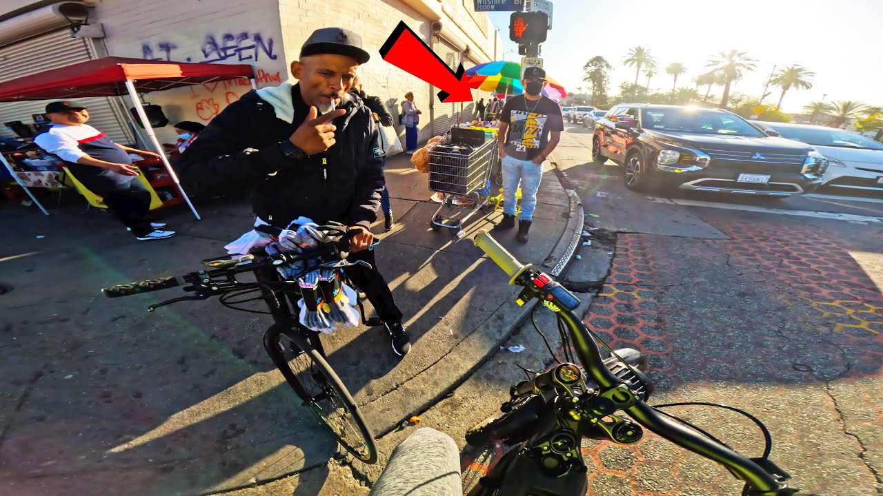 RIDING MY SUR RON IN LA COMPTON GANG ZONES 7 (CRIPS & BLOODS) - YouTube