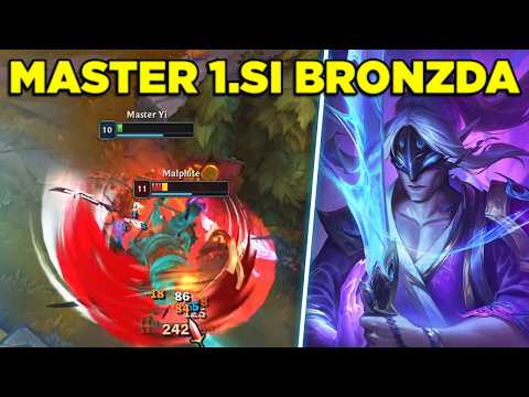 DÜNYA MASTER Yİ 1.Sİ BRONZ ELODA OYNARSA NE OLUR? | Zero LoL