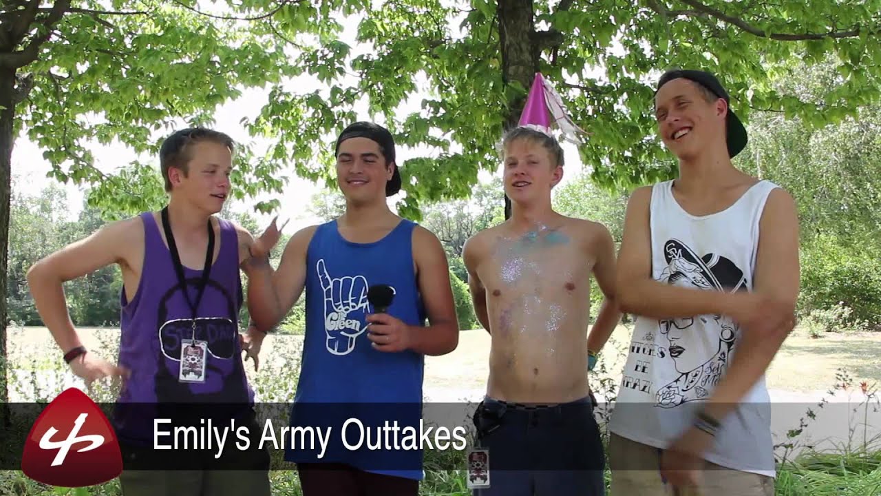 Emily's Army Interview Outtakes - YouTube