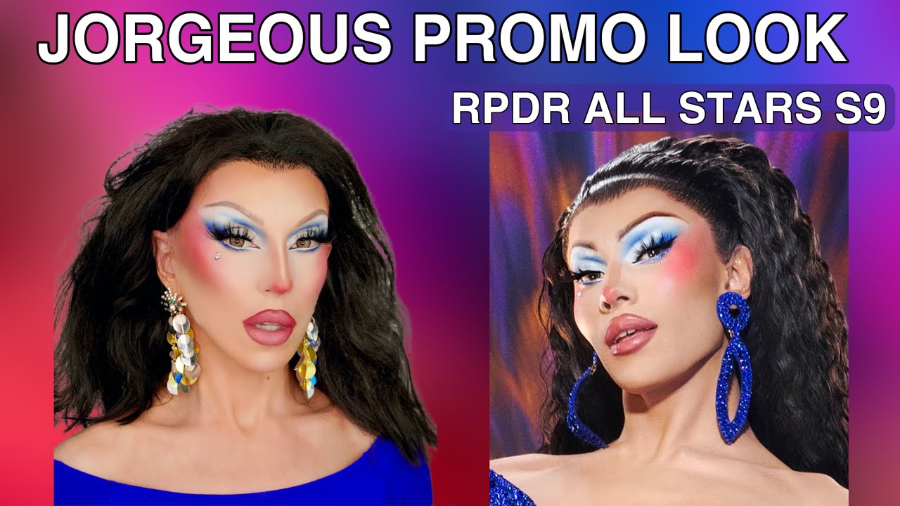 JORGEOUS MAKEUP TUTORIAL PROMO LOOK RUPAULS DRAG RACE ALL STARS SEASON ...