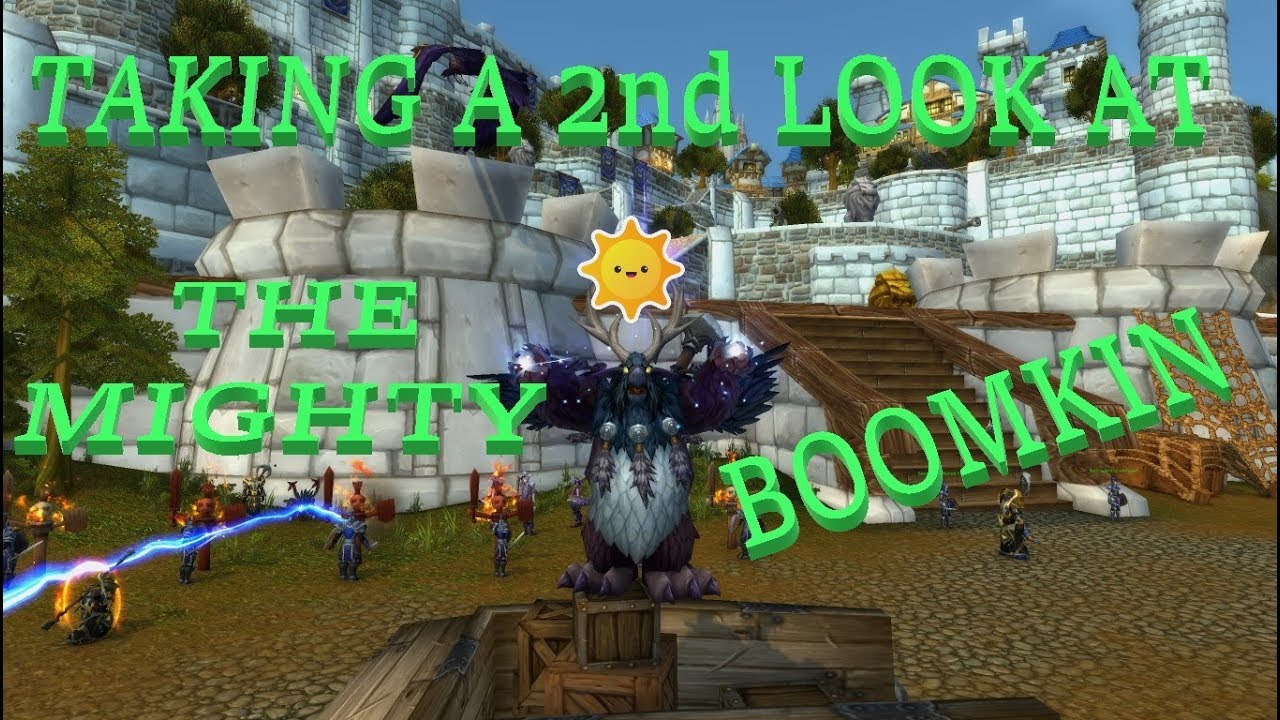 A 2nd look at BFA BALANCE (BOOMKIN) DRUID PvE - YouTube