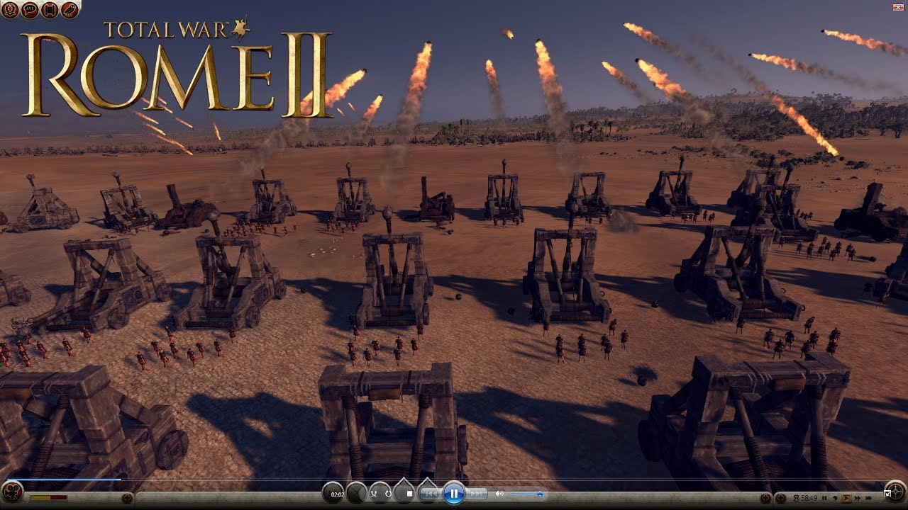 Rome Total War 2 Massive Battles - 156 Heavy Onagers (Catapult) vs 156 ...