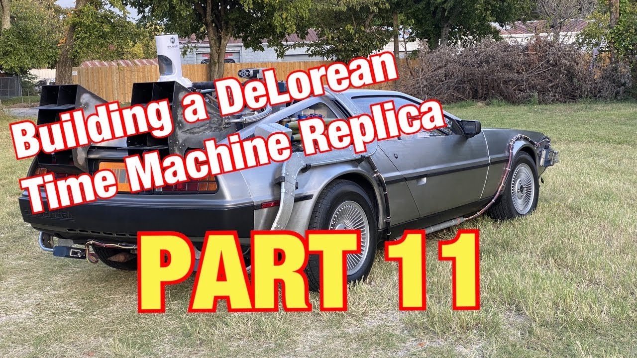 Building a Delorean Time Machine Replica - Part 11 - Flux boxes - YouTube