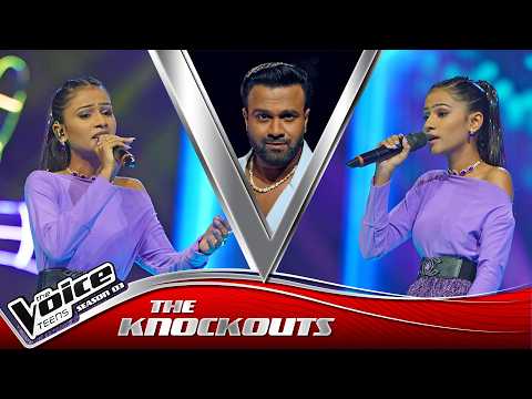 Uvindi Duhara | Dikkasada Pembari (දික්කසාද පෙම්බරී) | The Knockouts | The Voice Teens Sri Lanka S3