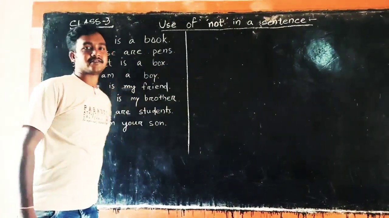 Class 3 English Use Of not In A Sentence YouTube class-3-english-use-of-not-in-a-sentence-youtube