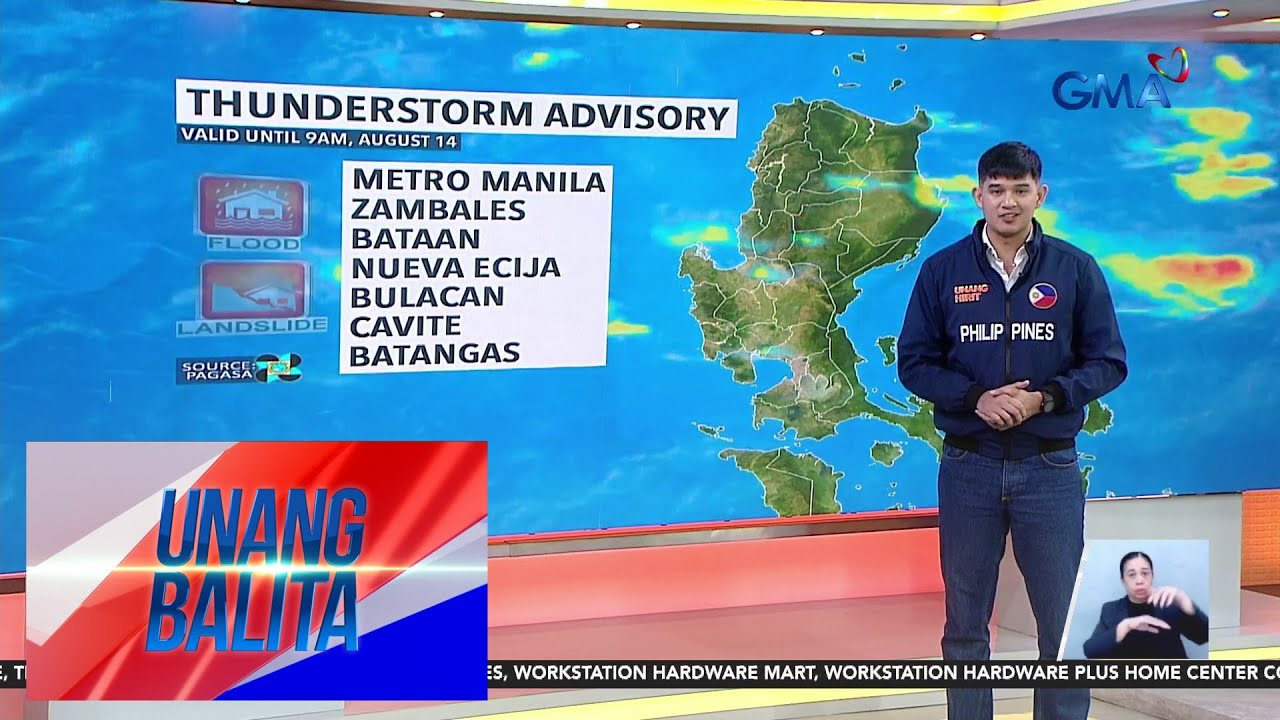 Thunderstorm advisory, nakataas sa Metro Manila - Weather update today ...