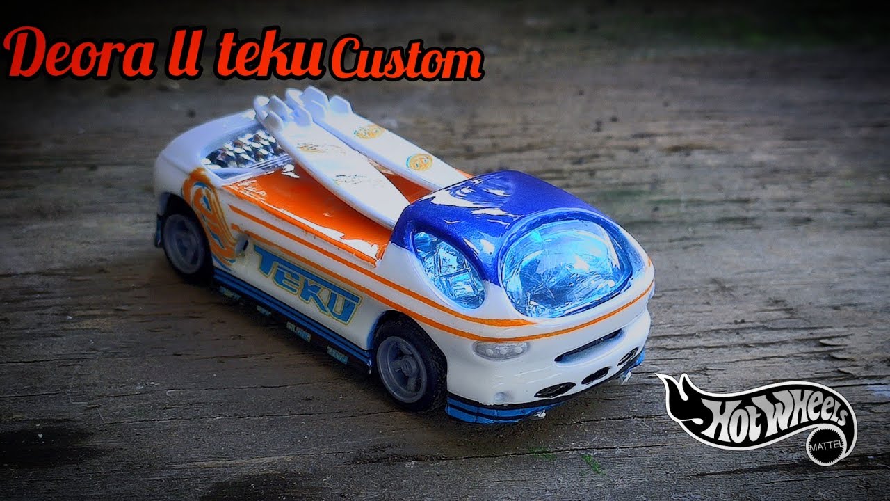 custom deora ll teku hot wheels acceleracers - YouTube