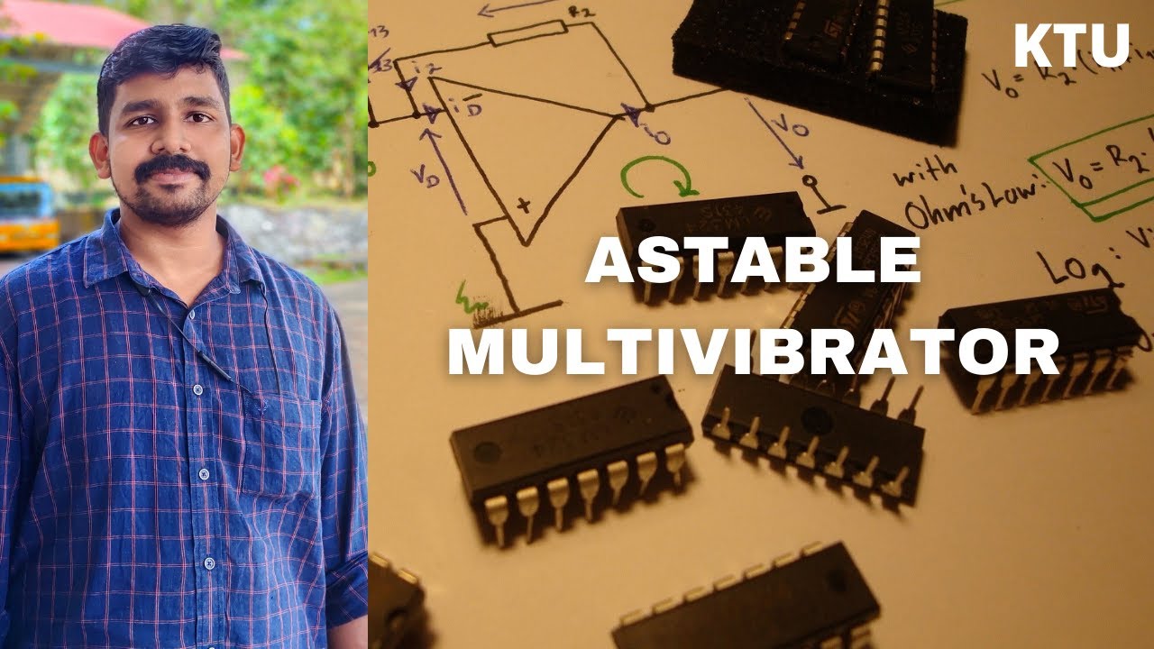 ASTABLE MULTIVIBRATOR USING OP-AMP || KTU || LIC || AIC - YouTube