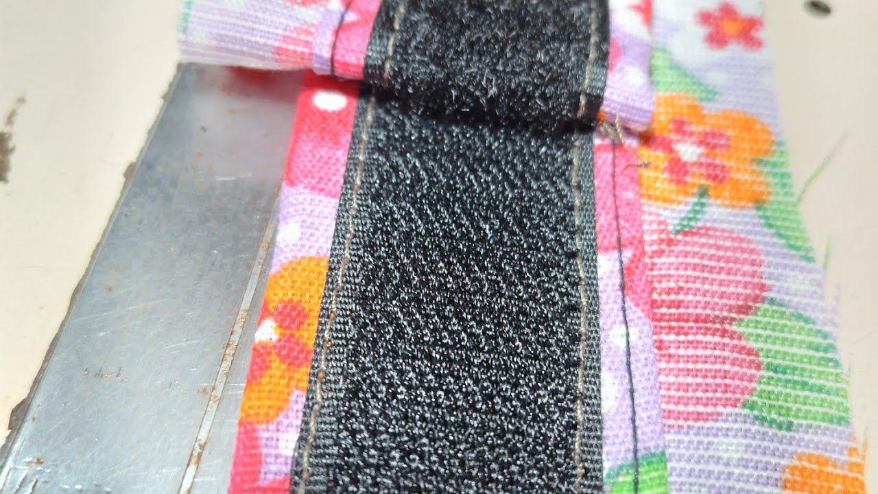 INCRIVEL!!! C.COLOCAR VELCRO PERFEITO. - YouTube