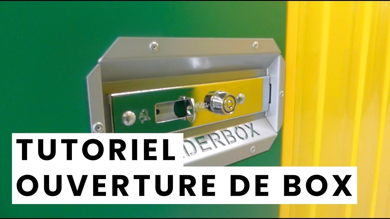 Comment ouvrir son box de stockage ? | Leader Box - YouTube