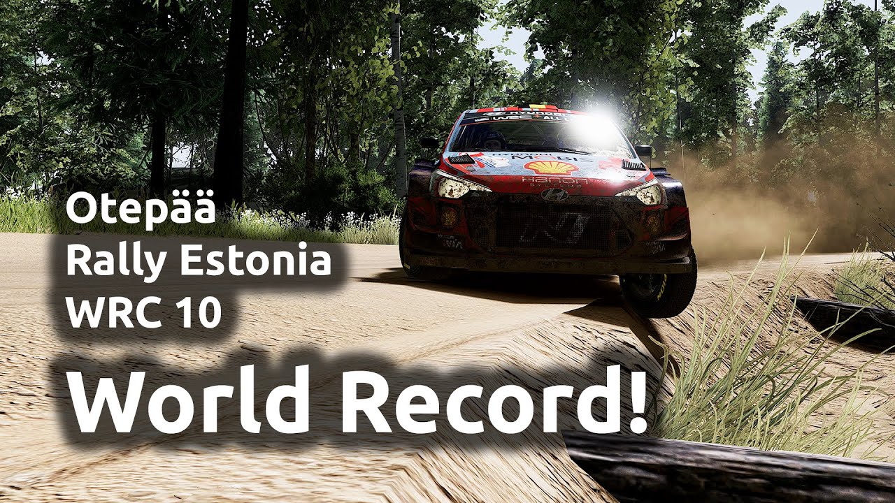 WRC10 - Rally Estonia - Otepää - World Record - YouTube