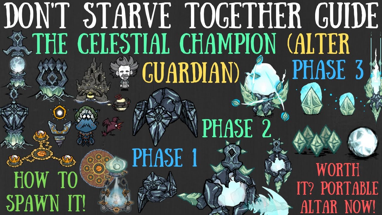 Don't Starve Together Guide: The Celestial Champion - NEW BOSS - Eye Of ...