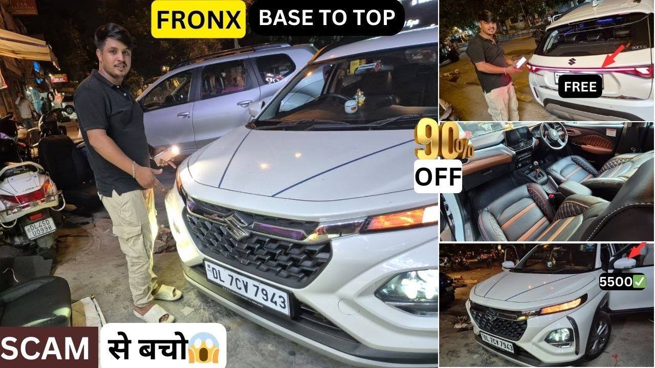 FRONX MODIFICATION 90% OFF ARM REST,LED,STEARING CONTROL FREE |PARMOD ...