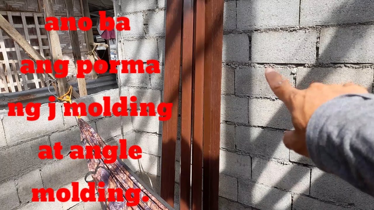 ano ba j molding at angle or corner molding - YouTube