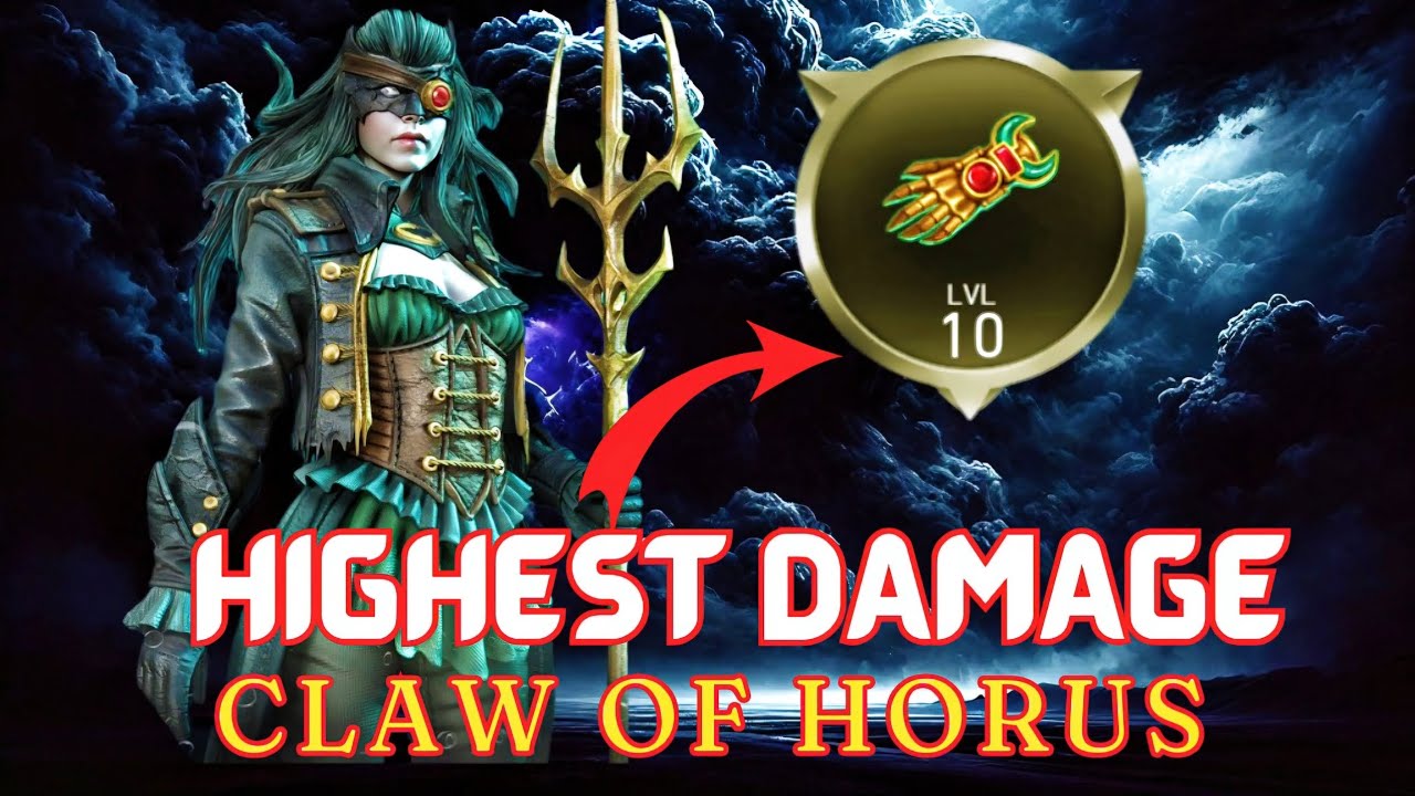 Claw of Horus Is BACK! Insane 2 Billion Damage Gameplay | Injustice 2 ...