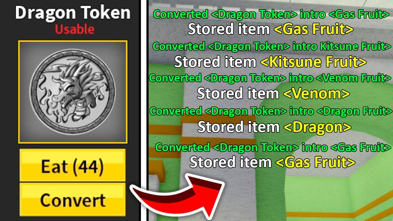 Abrí 100 DRAGON TOKEN en Blox Fruits 😱 - YouTube