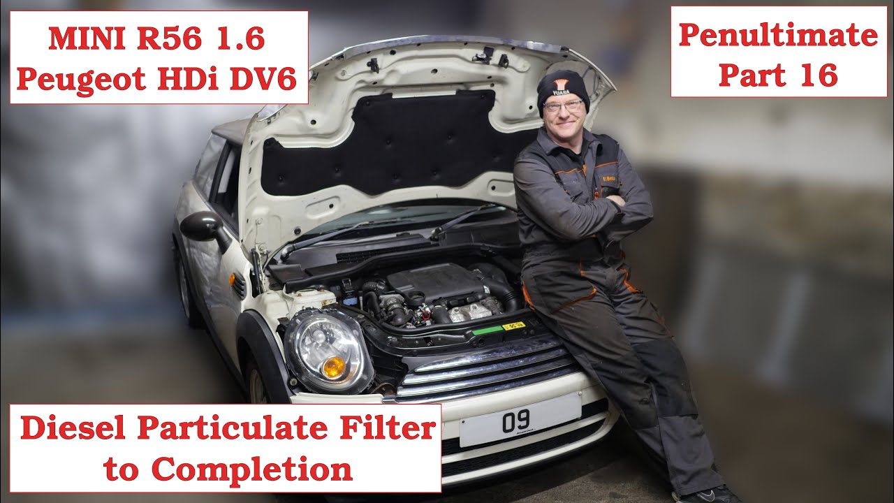 Penultimate Part 16 - I refit the Diesel Particulate Filter & finish ...