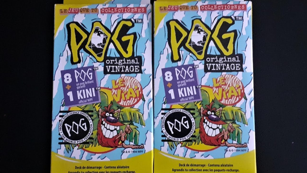 Vidéo Nostalgie: Le Retour Des POG !! - YouTube