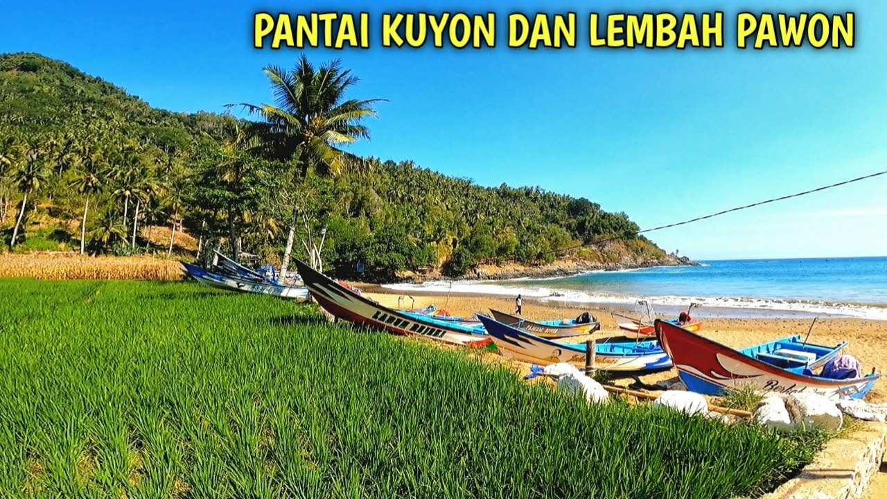 PANTAI KUYON dan LEMBAH PAWON TRENGGALEK, SAAT INI - YouTube