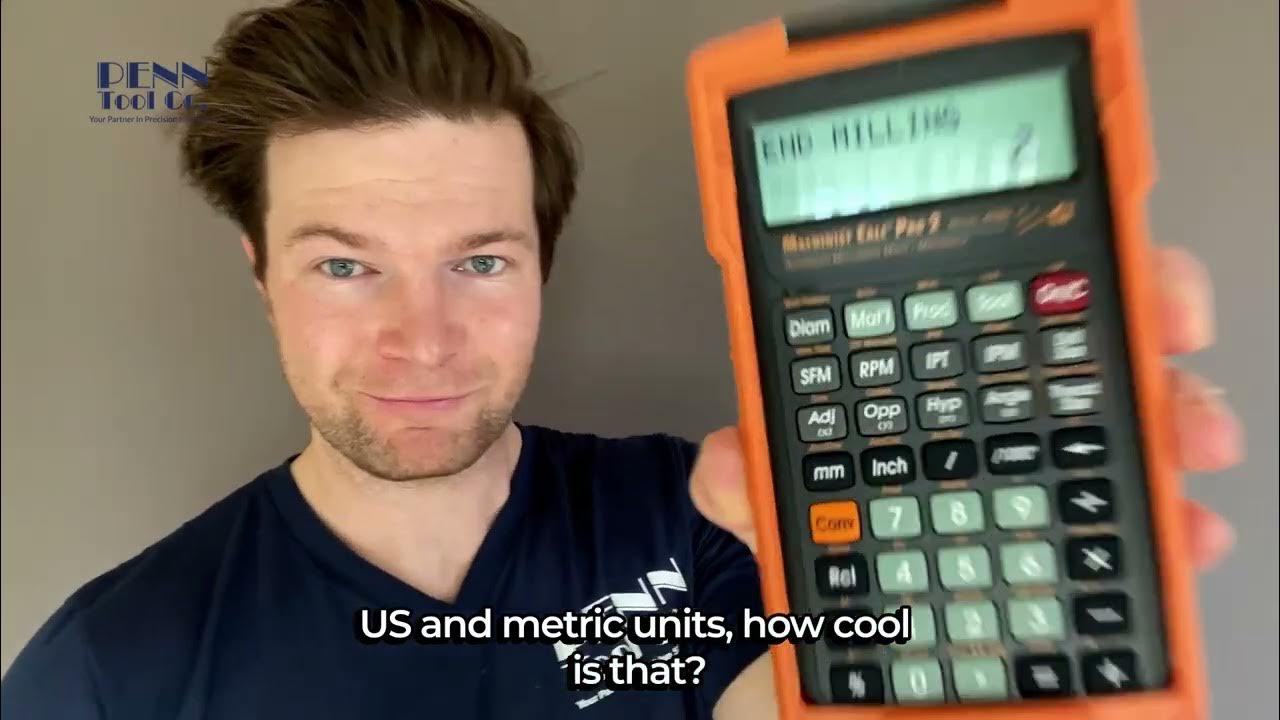 Best Calculator for Machinists Calculated Industries Machinist Calc Pro 2 4088 - YouTube