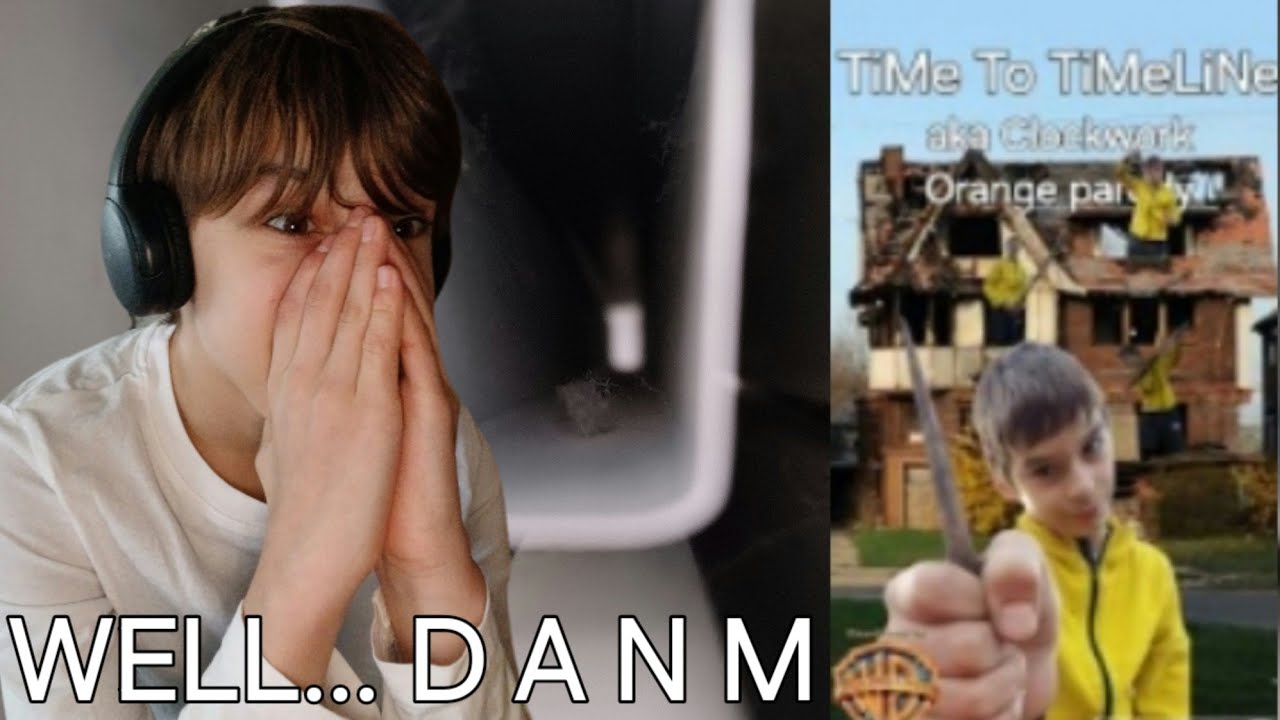 My reaction to my Clockwork Orange parody - YouTube