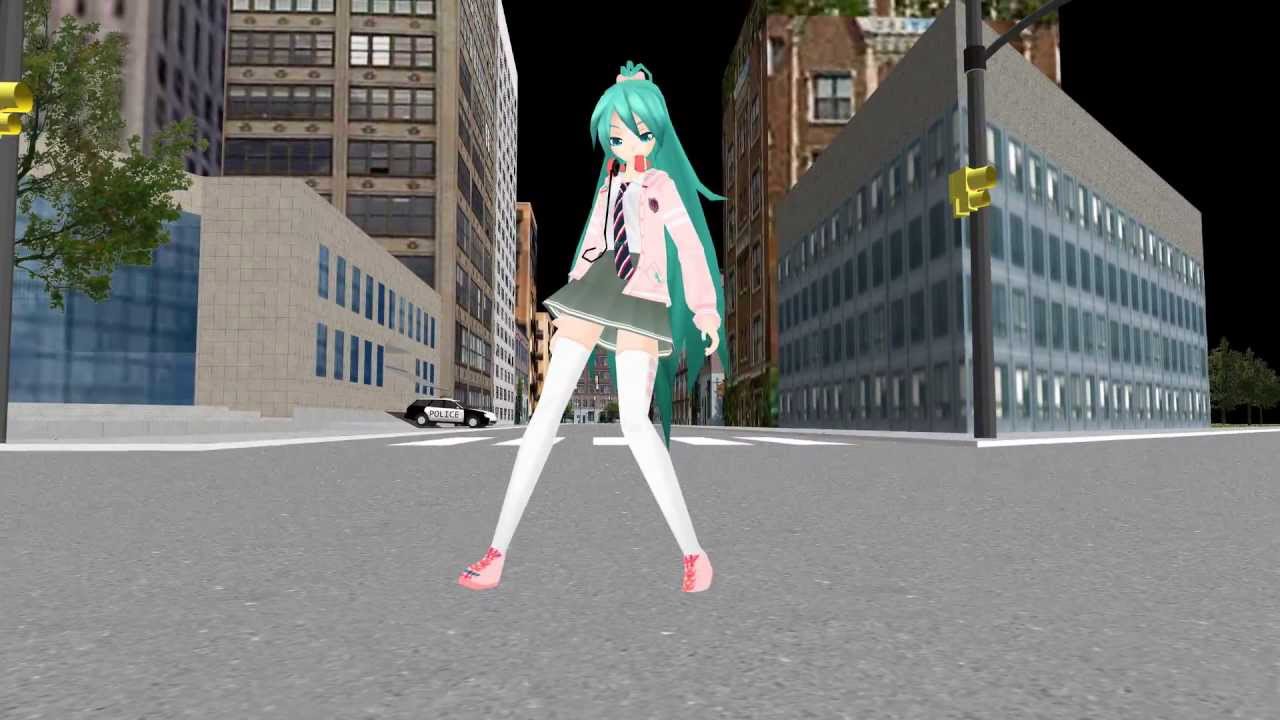 【MMD】 Hatsune Miku - Shake It!【Ribbon Girl Miku】 - YouTube