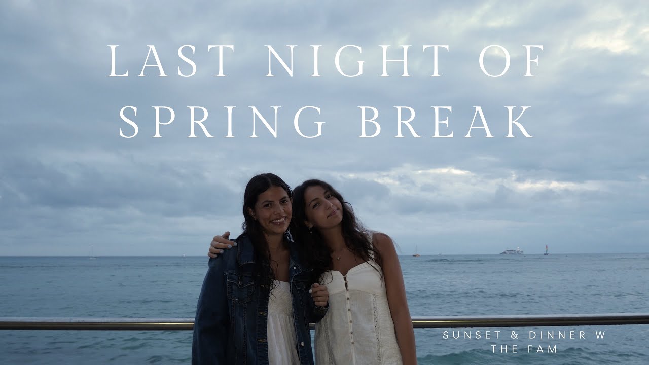 last night of spring break in Hawai'i - YouTube