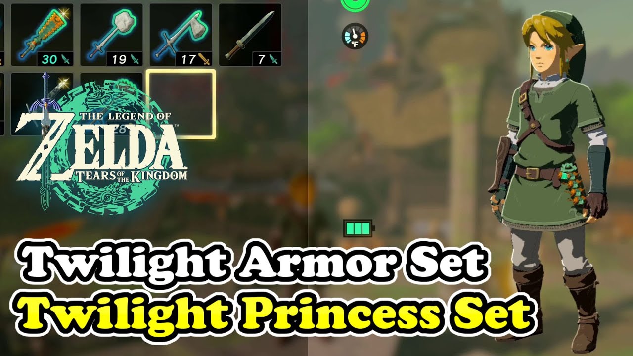 Twilight Armor Set Location In Zelda Tears Of The Kingdom Twilight