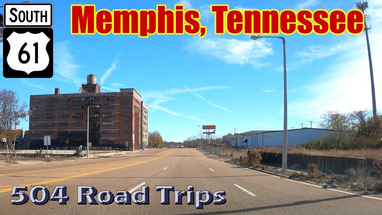 Road Trip #787 - US-61 S - Tennessee (All of It) - Memphis - YouTube