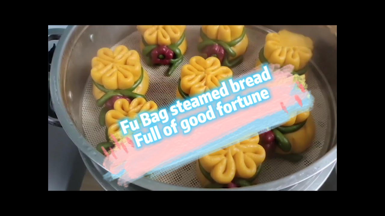 Fortune Bag Steamed bread is full of fortune - YouTube