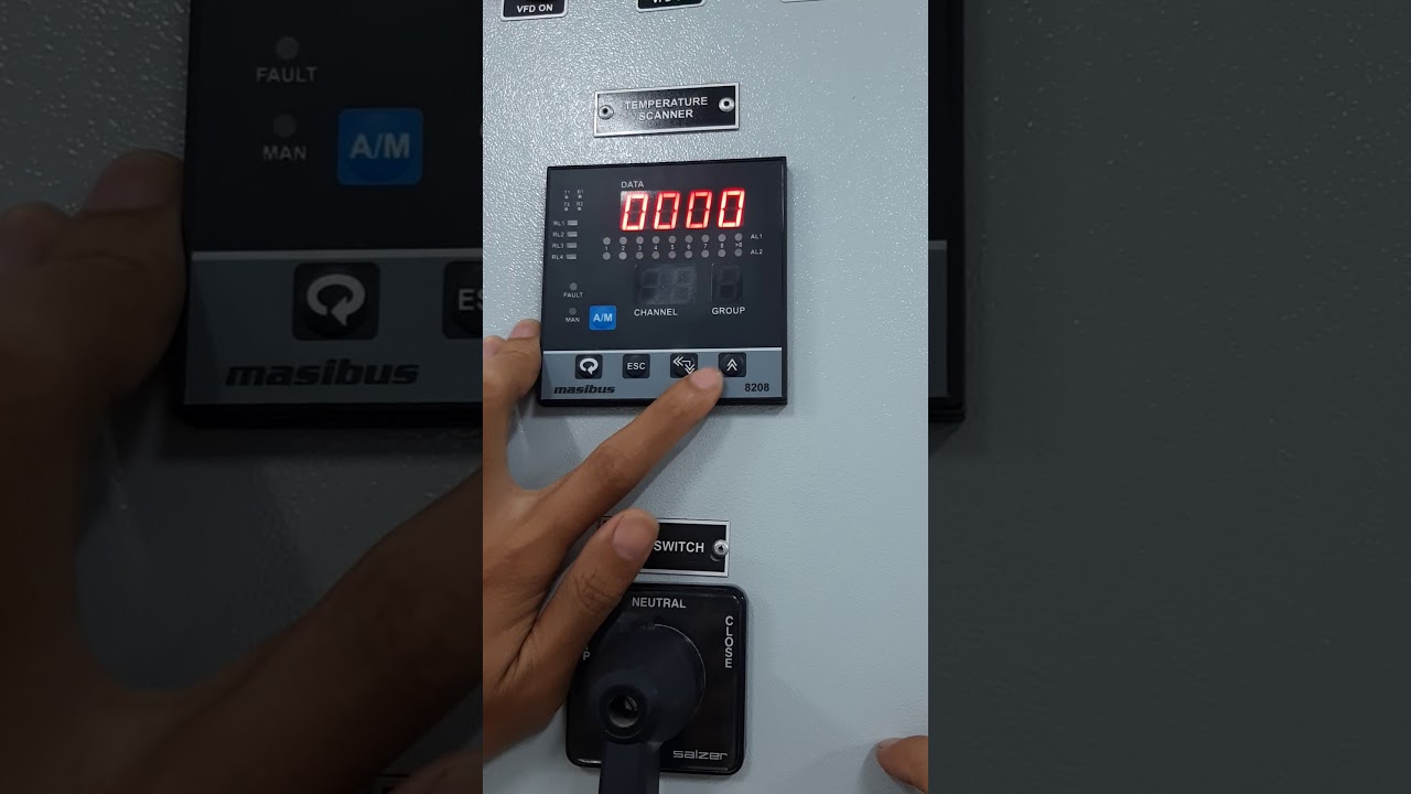 Masibus 8208 setting - YouTube
