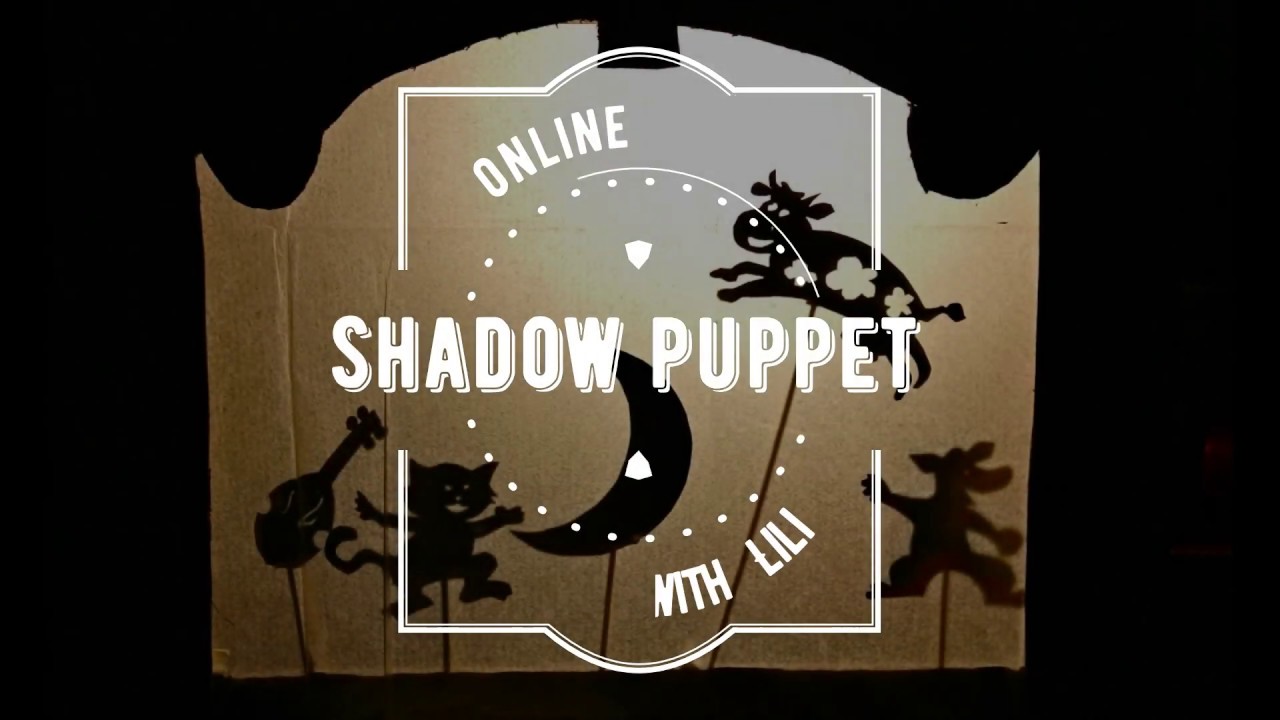 Shadow puppet theatre. The little red hen :) - YouTube