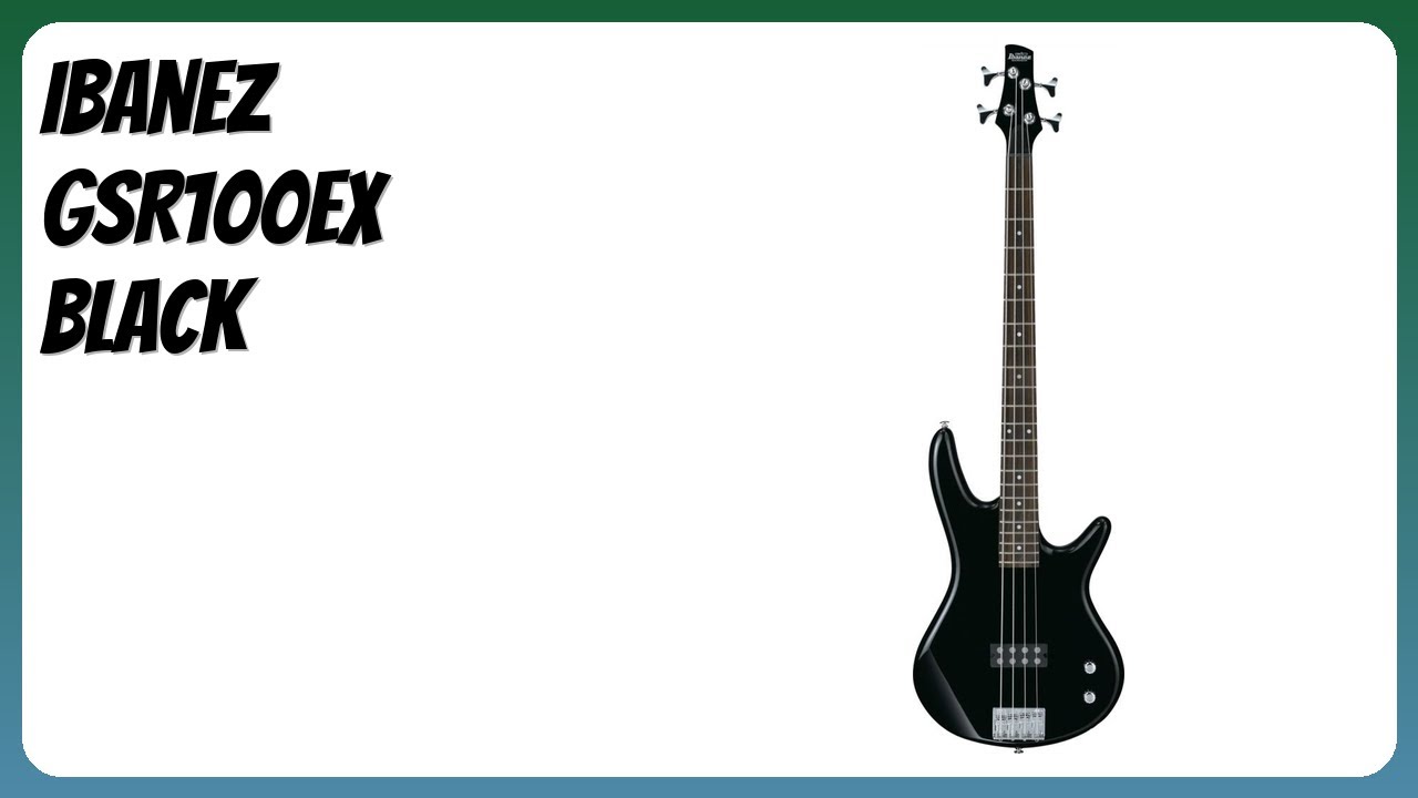 REVIEW (2026): Ibanez GSR100EX Black. Features - YouTube