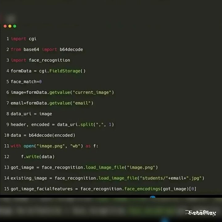 Face Login System Using Python Python Pythoncode Machinelearning Blockchain Deeplearning