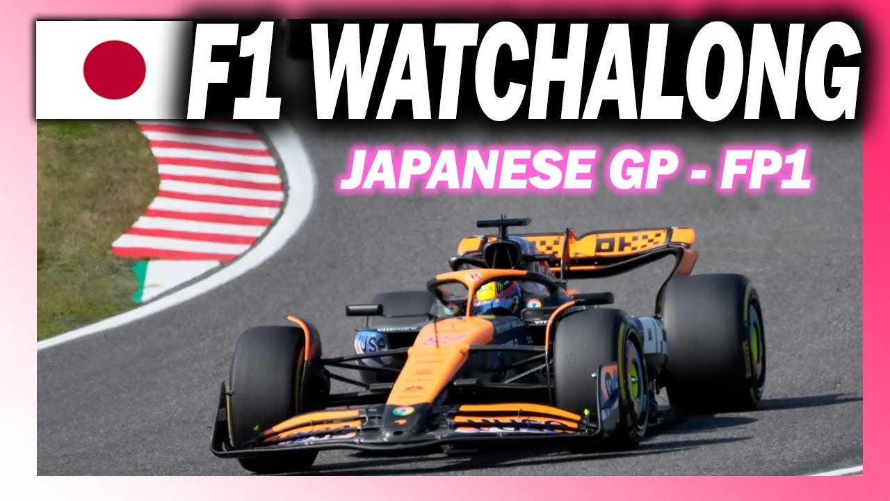 🔴 F1 Watchalong - JAPANESE GP - FP1 - with Commentary & Live Timings ...