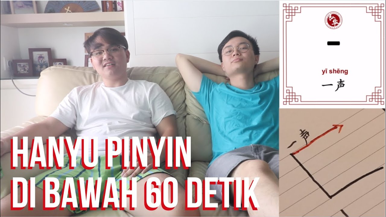 Pinyin Episode 2: 四声调 Empat Nada (Mandarin 1 Menit untuk Pemula) - YouTube