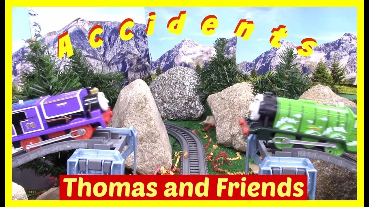 New Thomas and Friends Accidents will Happen Compilation | Toy Trains ...