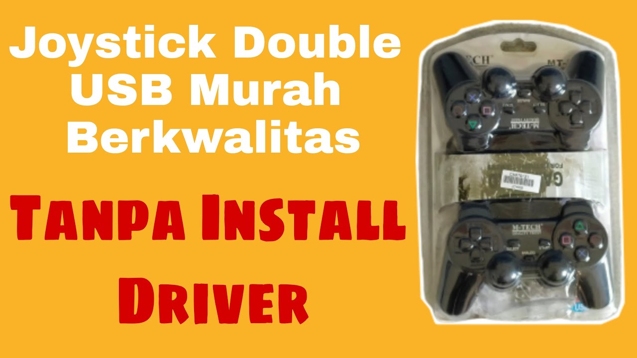 JOYSTICK DOUBLE USB M-TECH MT-830D REVIEW - YouTube