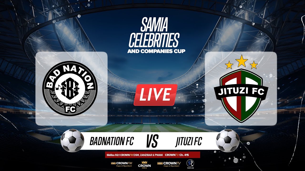 LIVE SAMIA CUP : BAD NATION FC VS JITUZIFC FULL MATCH - YouTube