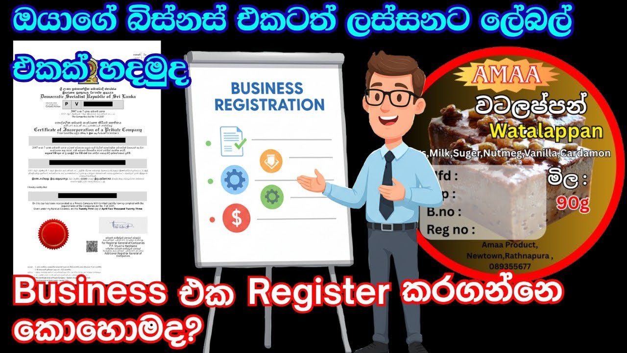 ඔයාගේ නිෂ්පාදනවලට නිවැරදිව ලේබල් එකක් හදමු 📑| How to create a product ...
