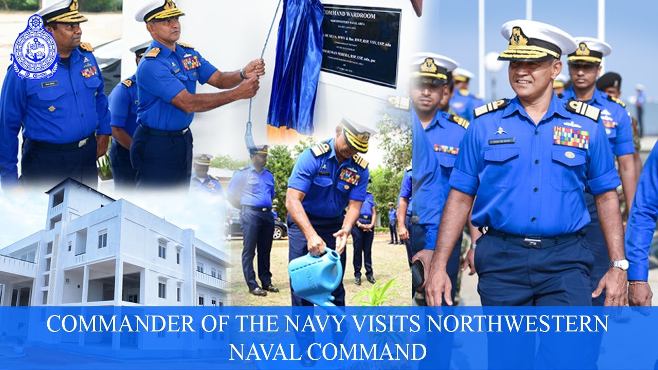 Commander of the Navy visits Northwestern Naval Command - YouTube