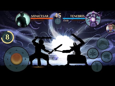 Shadow Fight 2 - Tenebris(Último chefe do Submundo) |MiniCesar