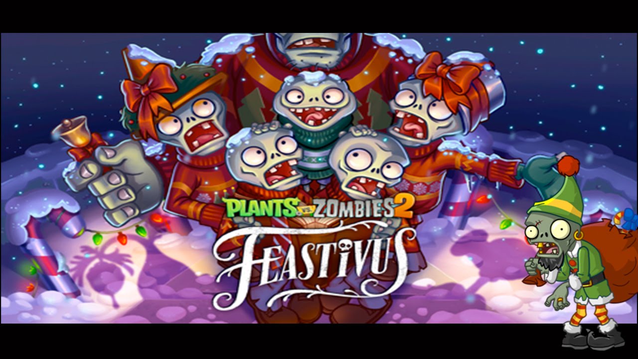 Plants vs Zombies 2 Christmas Pinata! Holiday Surprises #10 - YouTube